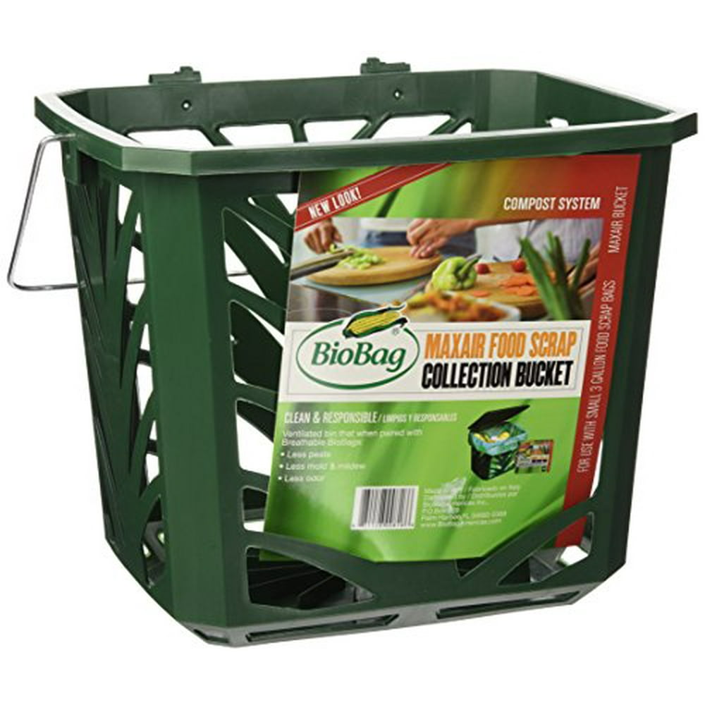 BioBag, Max Air Food Scrap Collection Bucket - Walmart.com - Walmart.com