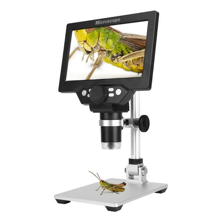 Microscope, LCD Microscope, Electronic With 7 Inch LCD Display ...