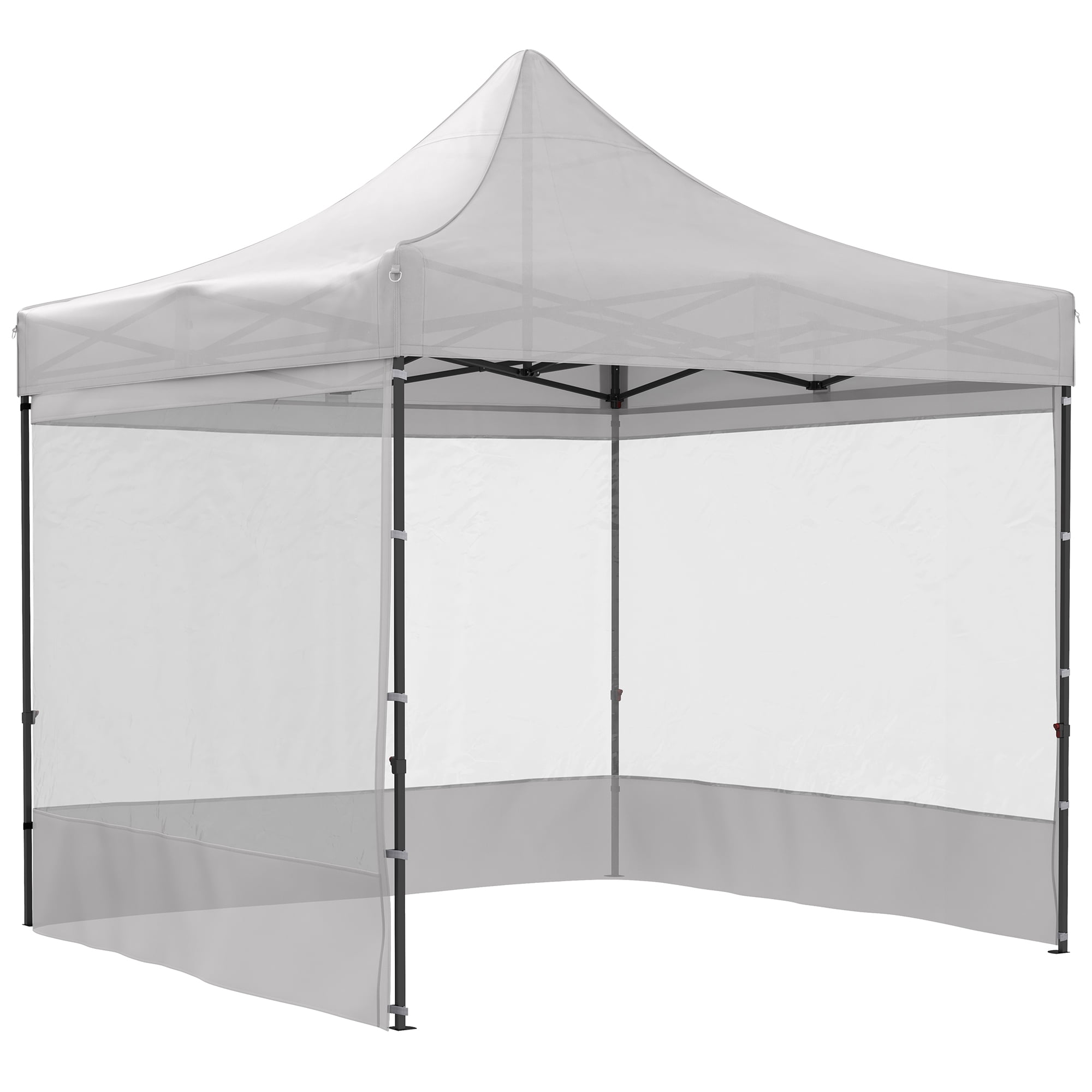 Click here for Outsunny 10 X 10 Pop Up Gazebo Canopy Tent With Si... prices