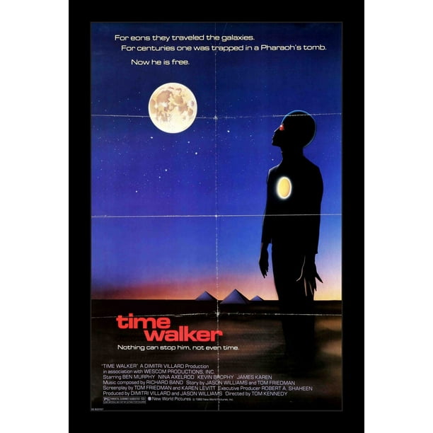 TIME WALKER - 11x17 Framed Movie Poster - Walmart.com