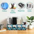 Sea Turtle 6 Pack Magazine File Holders Desktop File Organizer Document ...