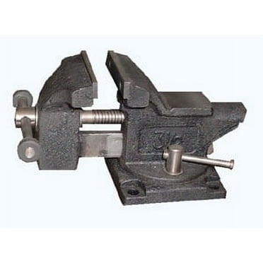Irwin 3 in. Steel Stationary Bench Vise Blue - Walmart.com