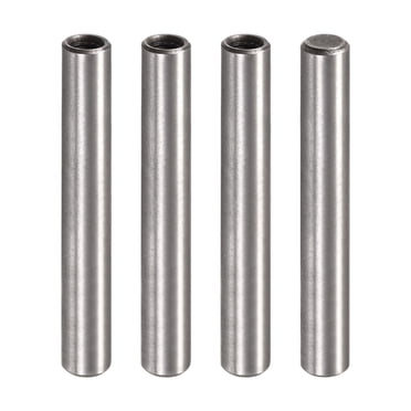 M6 Internal Thread Dowel Pin 2 Pack 12x80mm Chamfering Flat Carbon ...