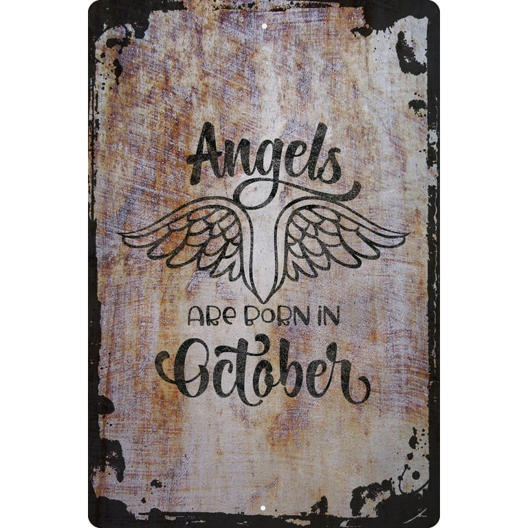 October Birthday Sign
