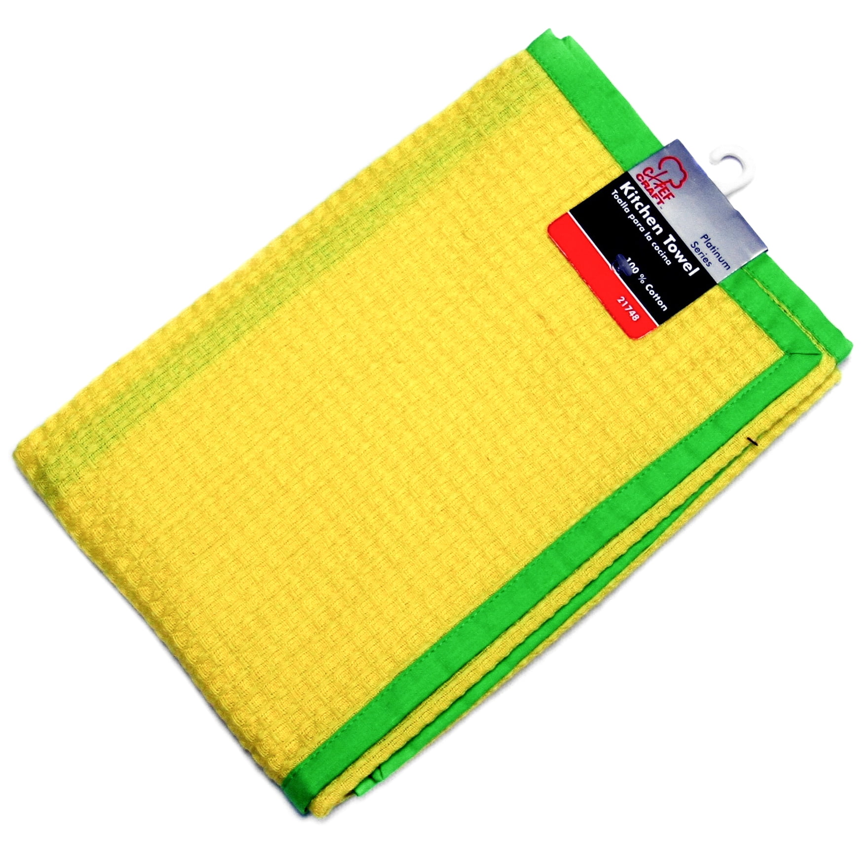 Chef Craft Yellow Kitchen Towel - Walmart.com