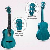 "ADM 23"" Beginner's Concert Ukulele Kit - Perfect Musical Instrument ...