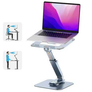 Universal Clamp-on Ergonomic Computer Monitor and Laptop Riser Desk ...