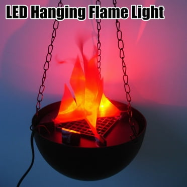 Elegantoss Artifical LED Fire Flame Light, Realistic Silk Flame Effect ...