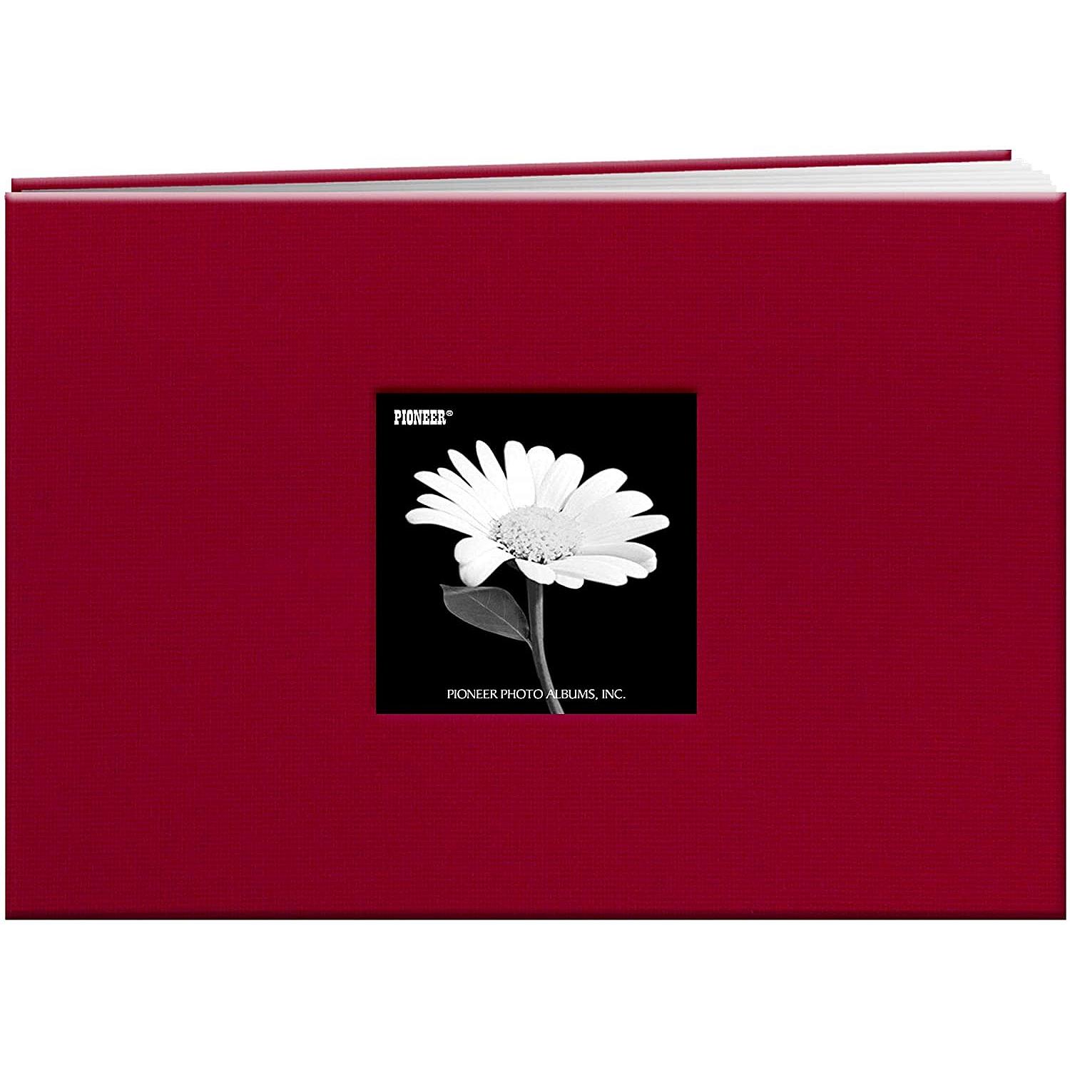 APPLE-RED Fabric Cover Scrapbook 7x5 album by Pioneer - 5x7 - Walmart.com