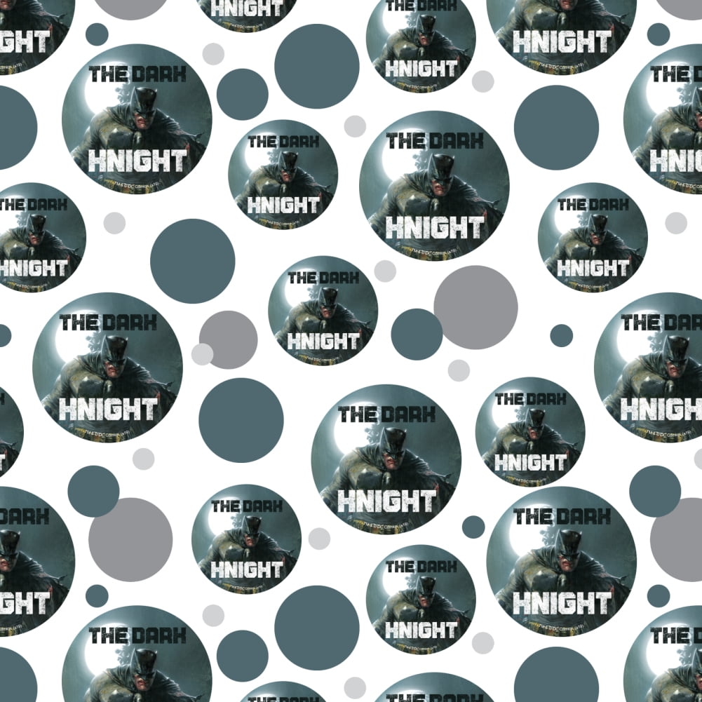 Batman The Dark Knight Premium Gift Wrap Wrapping Paper Roll - Walmart.com