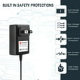 PKPOWER 6.6 feet Cable AC-DC Wall Charger Power Adapter Cord for Kindle ...
