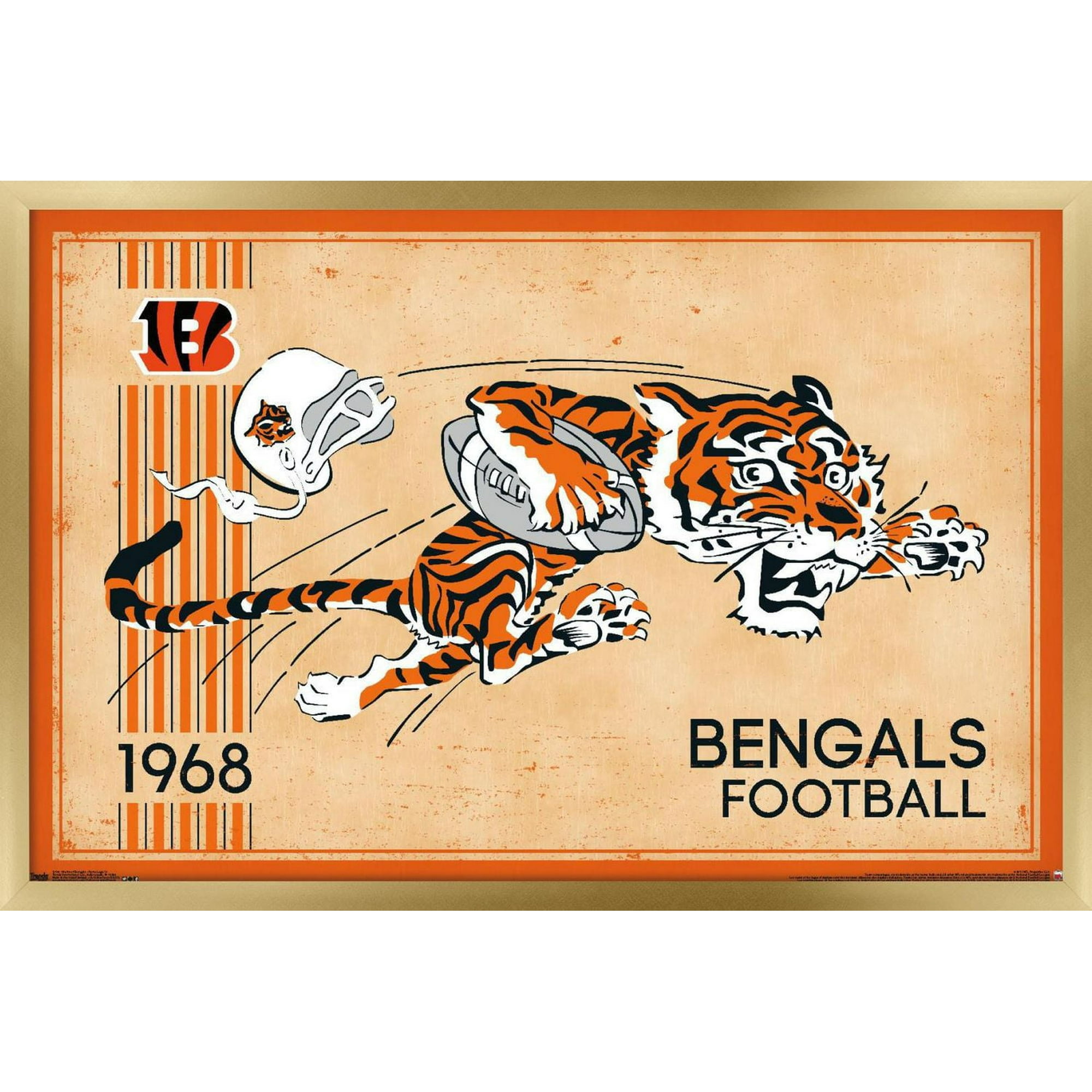 Click here for Trends International Nfl Cincinnati Bengals - Retr... prices
