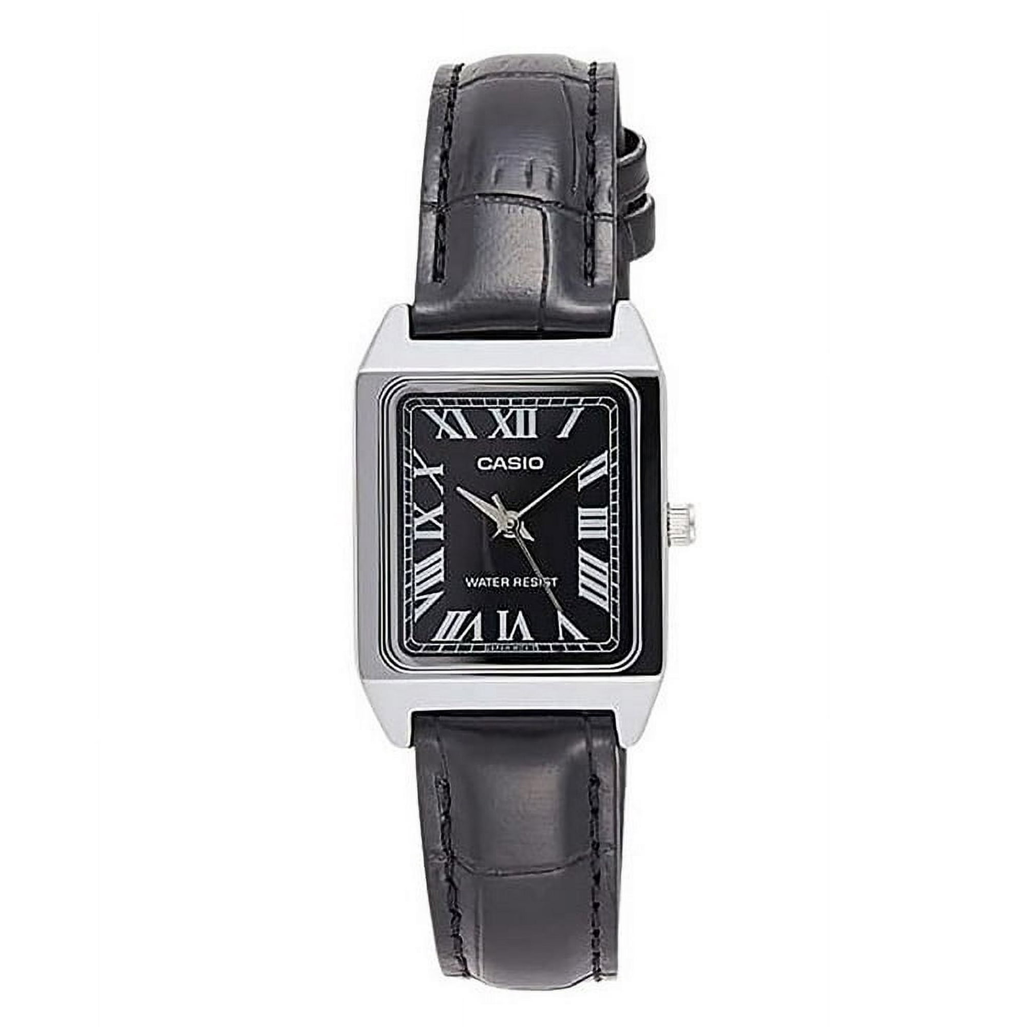 Click here for Casio Standard Analog Leather Strap Black Dial Qua... prices