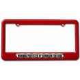 Protected By Hawaiian Tiki Gods License Plate Tag Frame, Multiple ...