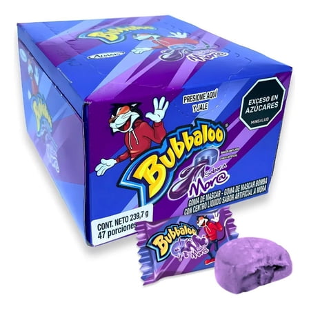 Bubblicious Grape Bubble Gum, 5 Piece Packs, 5 Ct - Walmart.com