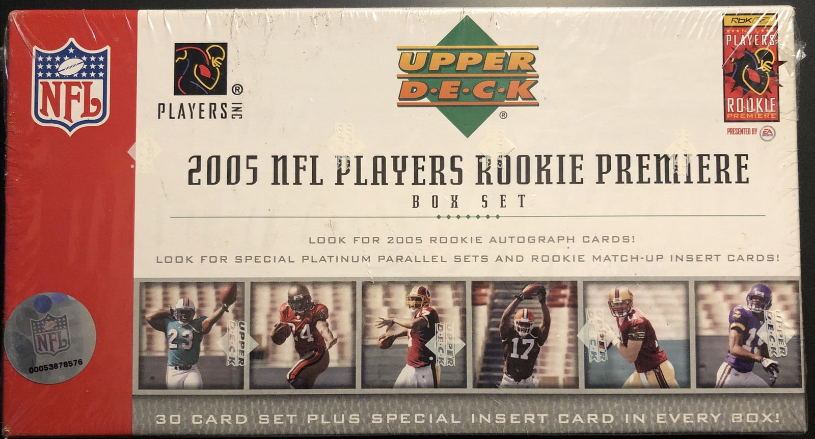 2005 Upper Deck NFL Rookie Premiere Sealed Box Set (Aaron Rodgers ...