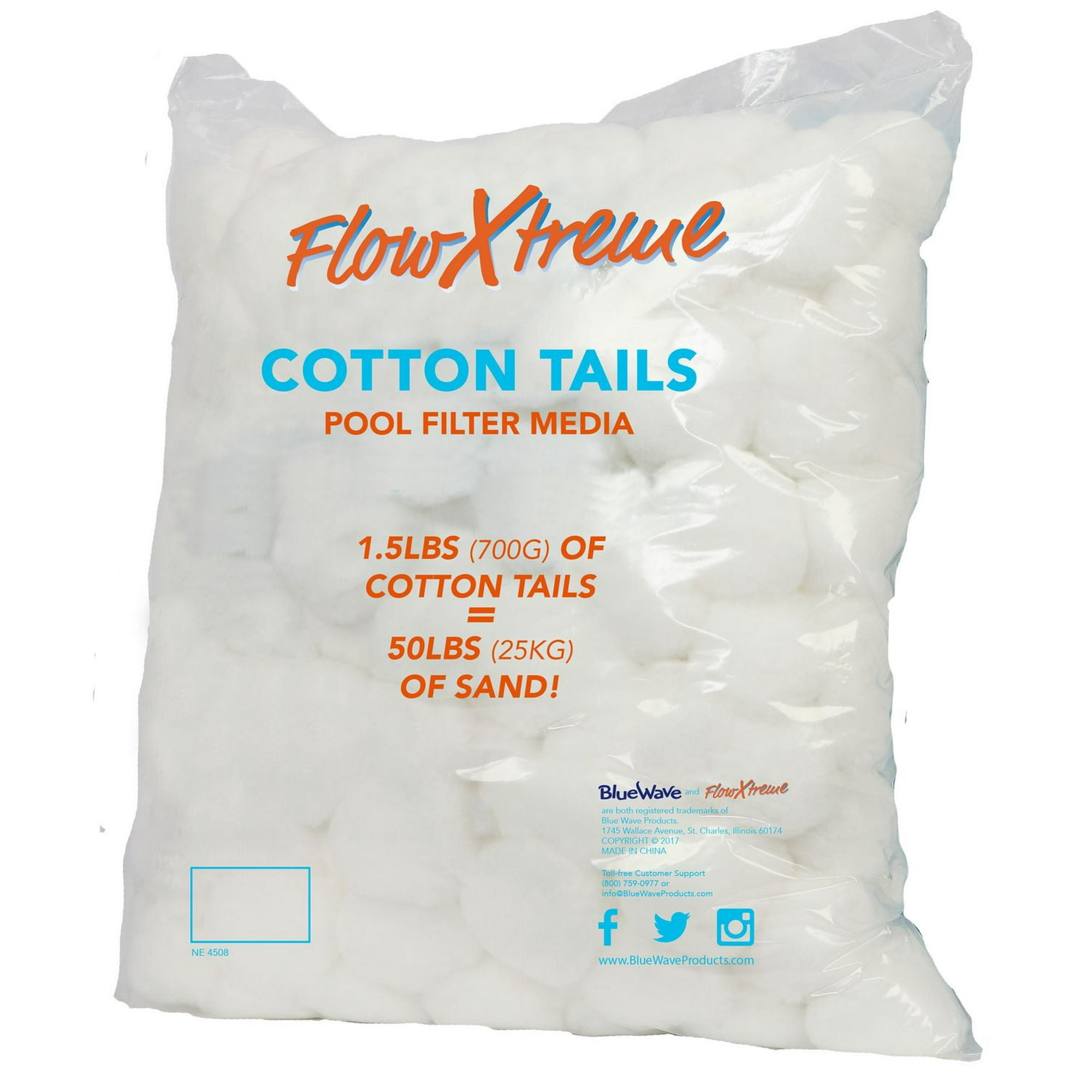 Click here for Flowxtreme Cotton Tails Filter Media 1.5-Lbs (Repl... prices