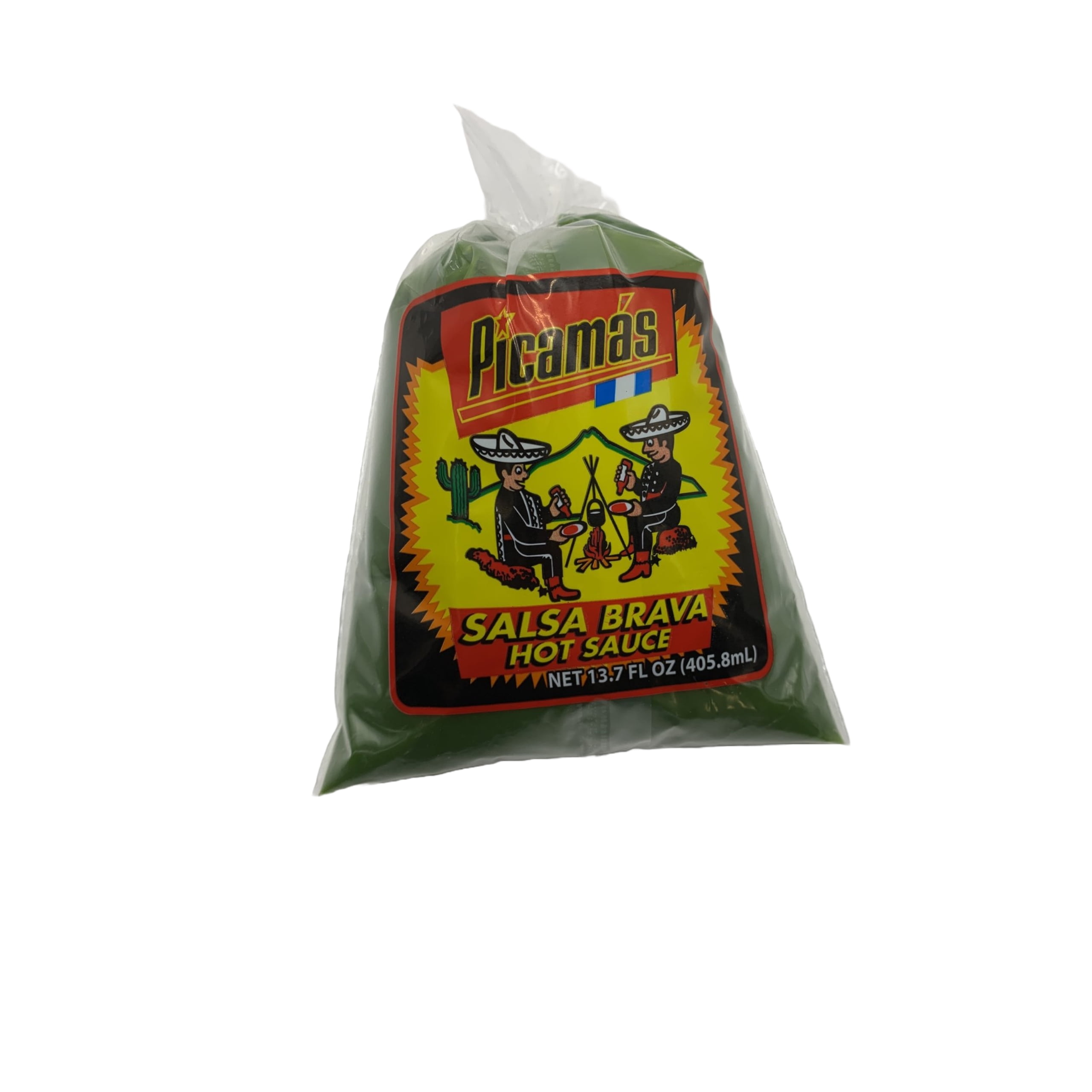 Picamas Green Hot Sauce 13.7 fl oz - Salsa Picante Verde (Pack of 1 ...