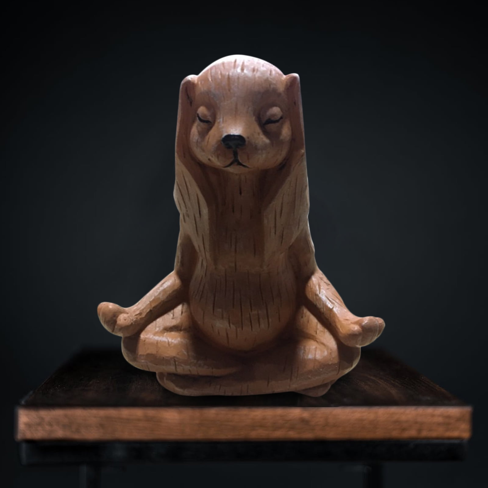 Buy Cheers.US Meditation Zen Rabbit Statue,Indoor/Outdoor Long-Eared ...