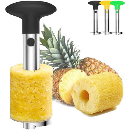 Pineapple Corer and Slicer Tool, 430 Stainless Steel Pineapple Cutter ...