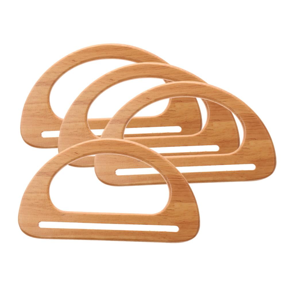 Click here for Yinanstore 4x Vintage Wooden Purse Handbag Bag Han... prices