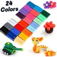 CiaraQ Polymer Clay 24 Colors, Modeling Clay for Kids DIY Starter Kits ...
