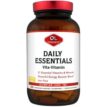 Olympian Labs Daily Essentials Vita-Vitamin Dietary Supplement, 180 ...