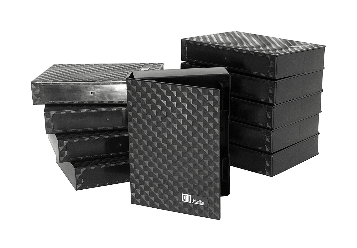 CRU DriveBox Anti-Static Storage for 3.5-inch Hard Drives (10-pack ...