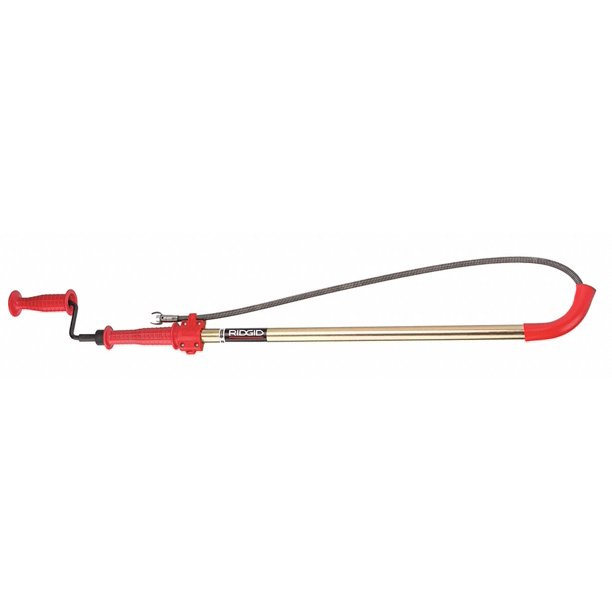 Ridgid Closet Auger,1/2" dia. x 6 ft. L Cable K-6P XL - Walmart.com