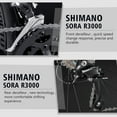 SAVADECK Warwinds3.0 Carbon Road Bike, 700C, T800 Carbon Fiber, Shimano SORA 18 Speed, Double V ...