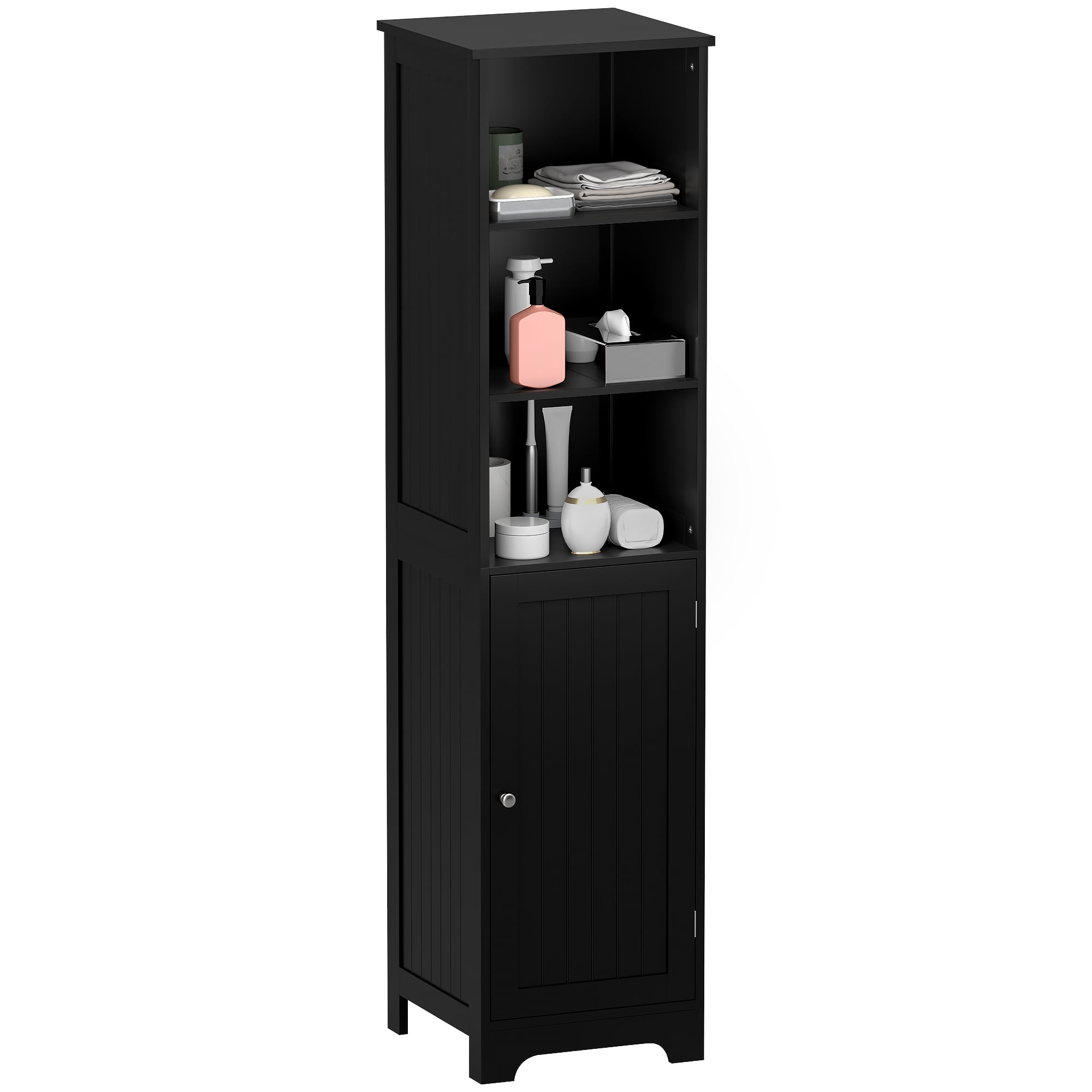 Click here for Kleankin Tall Bathroom Storage Cabinet  Narrow Bat... prices