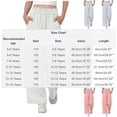BXSRUTA Kids Boys Girls Curved Knife Pants Outdoor Wide Leg Quick Dry ...