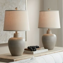 360 Lighting Chalane Rustic Accent Table Lamps 23 1/2" High Set of 2 ...
