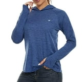 BALEAF Women's Zip Up Sun Shirts SPF UPF 50+ UV Hoodie Jackets Hiking Thumb Holes Lightweight ...