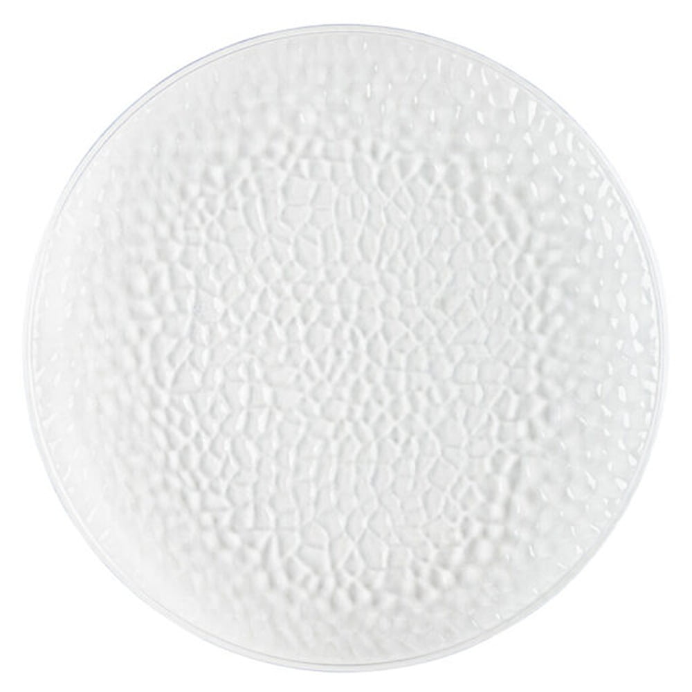 Round Charger Plates [13 Inch - 4 Pack] Disposable Plastic Dinner Plate ...
