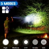 Garberiel LED 150000 Lumens Flashlight - Walmart.com