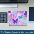 Small Mouse Pad Desk Pad, Office Mouse Mat Non-Slip Rubber Base ...