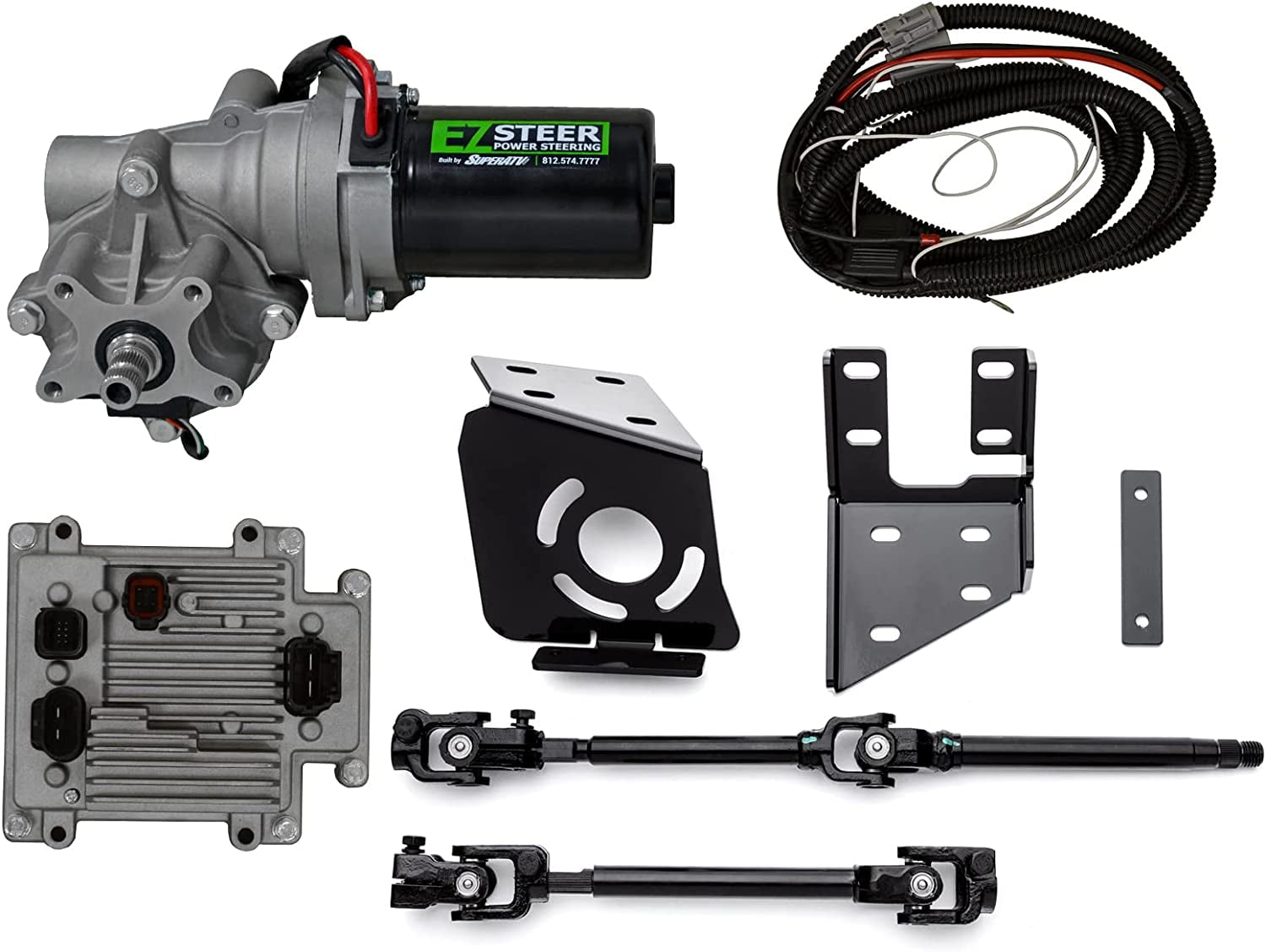 SuperATV EZ STEER Power Steering Kit for 2021+ Polaris RZR Trail S 900 ...