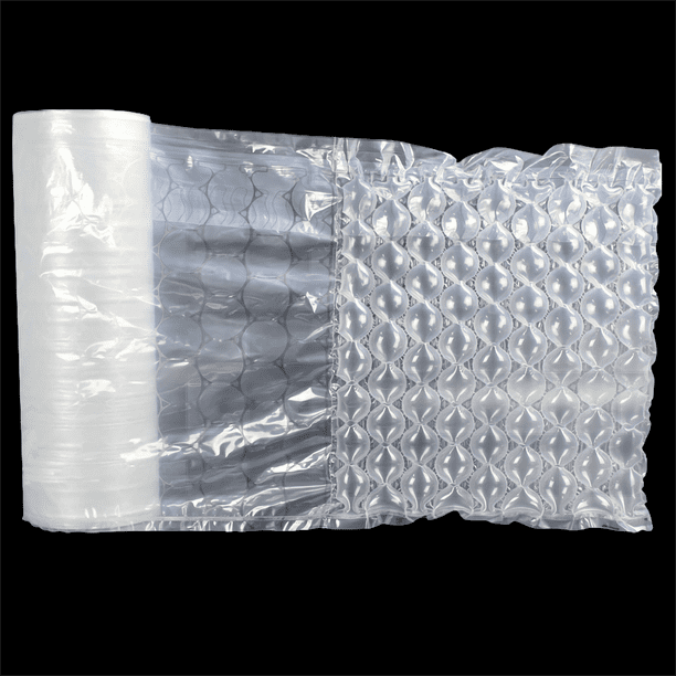 BZQZDAI 15.4" Wide 66Ft/Roll Air Bubble Cushion Wrap Roll Inflatable ...