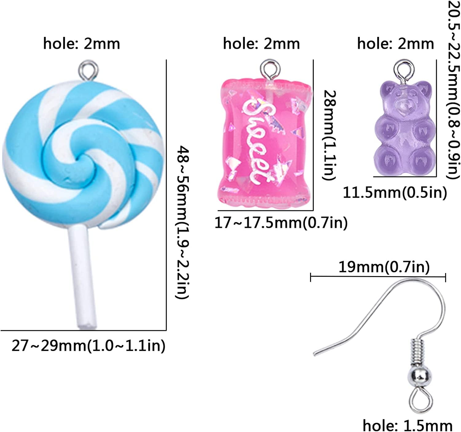 Polymer Clay Candy Charms