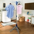 64-Inch Steel Tripod Clothes Drying Rack, Foldable Collapsible Laundry ...