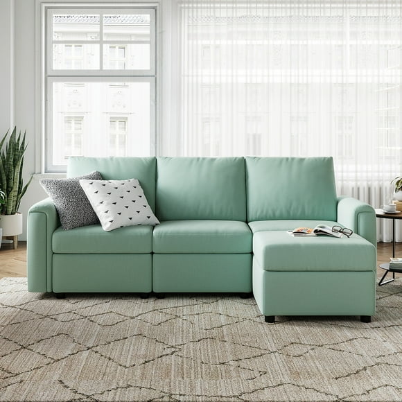 Teal Sofa