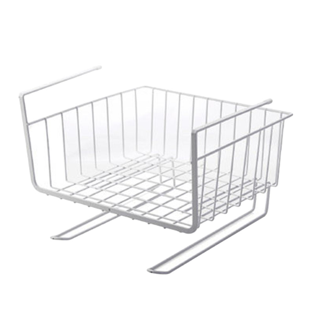 Kitchen Under Cabinets Shelf Compartment Basket Storage Rack Wardrobe ...