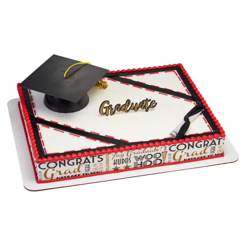 Cake Topper Decor, Graduation,Mega Hat Graduate cake topper for ...