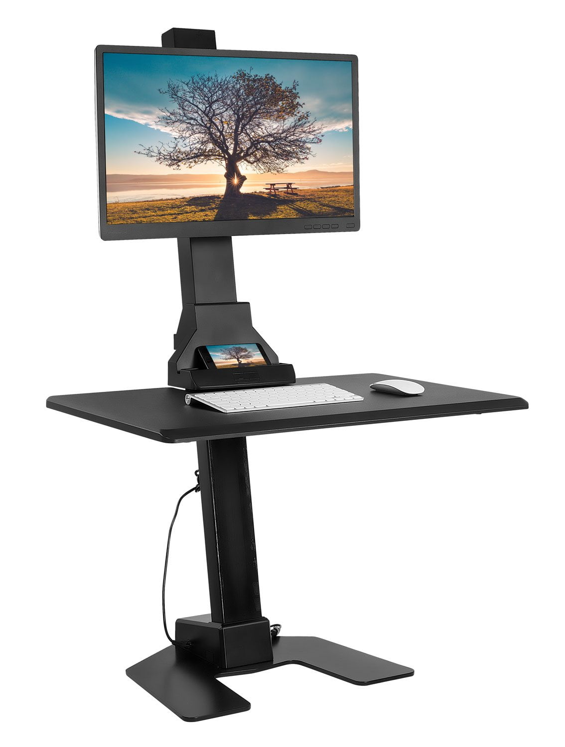 Mount-It! Motorized Sit-Stand Desk Converter | MI-7951 - Walmart.com