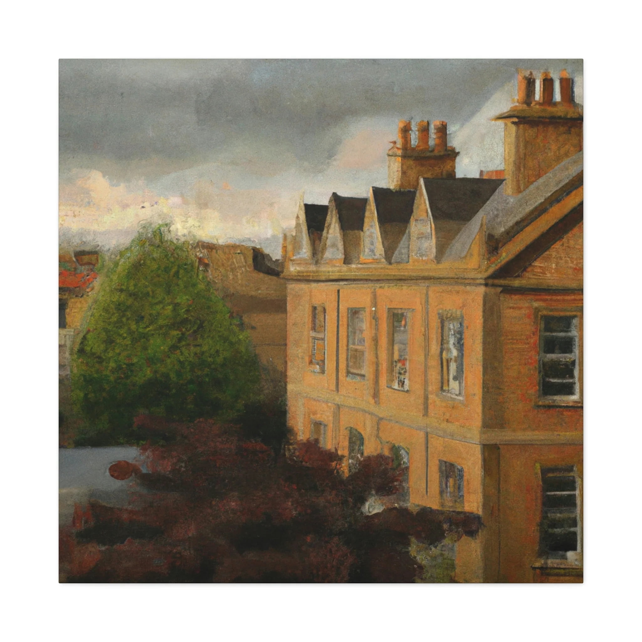 Victorian Neoclassicism Scene - Canvas - Walmart.com