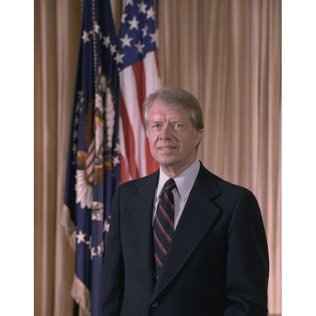 Official Portrait Of President Jimmy Carter. Ca. 1977-1980. History (24 ...