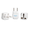 OREI Euro Power Adapter for US and Various Countries - 3 Pack with 2 ...