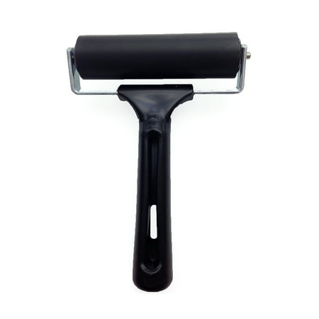 Onever 10cm/3.93inch Print Ink Roller Black Ink Applicator Brayer ...