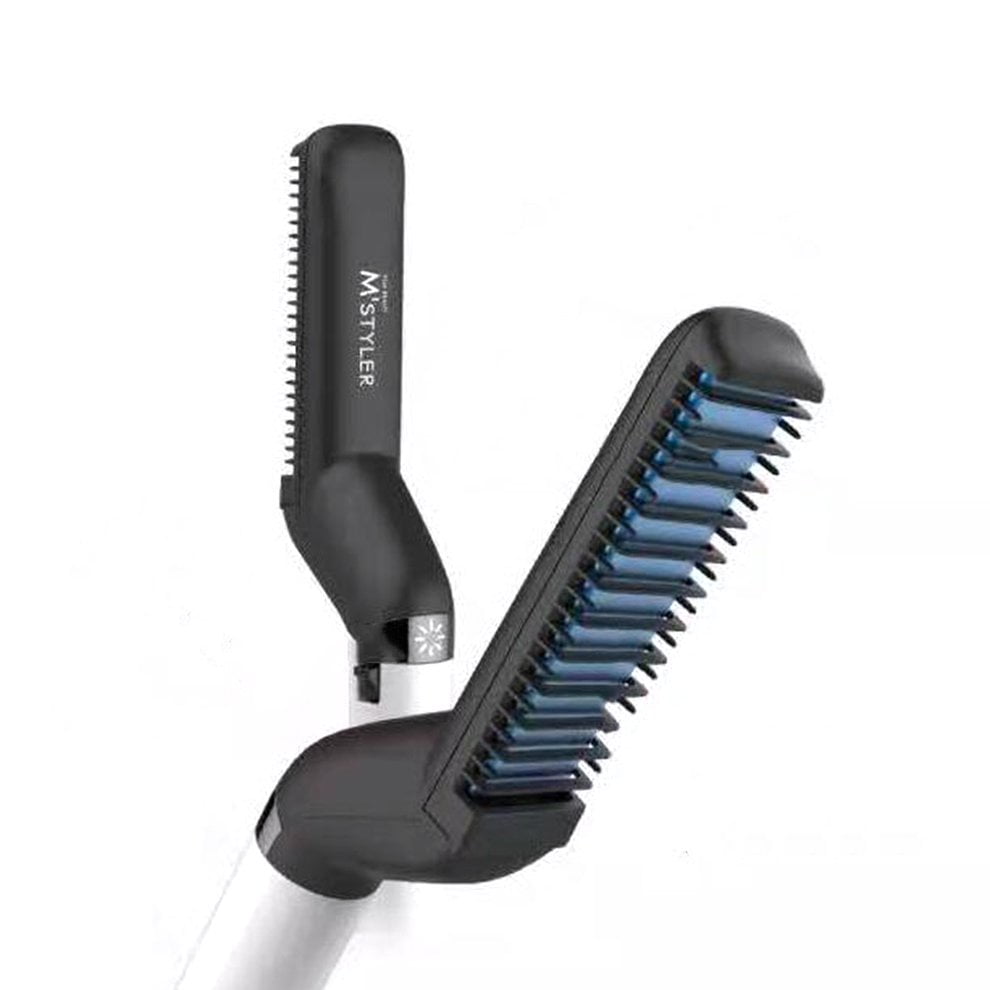 Korea Straight Hair Men Multi-function Hair Comb Personal Care Beard ...